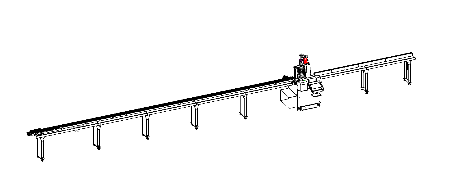 Drilling & Cutting Center for Alu. Guide Channels - RPD-3500 - Roller ...