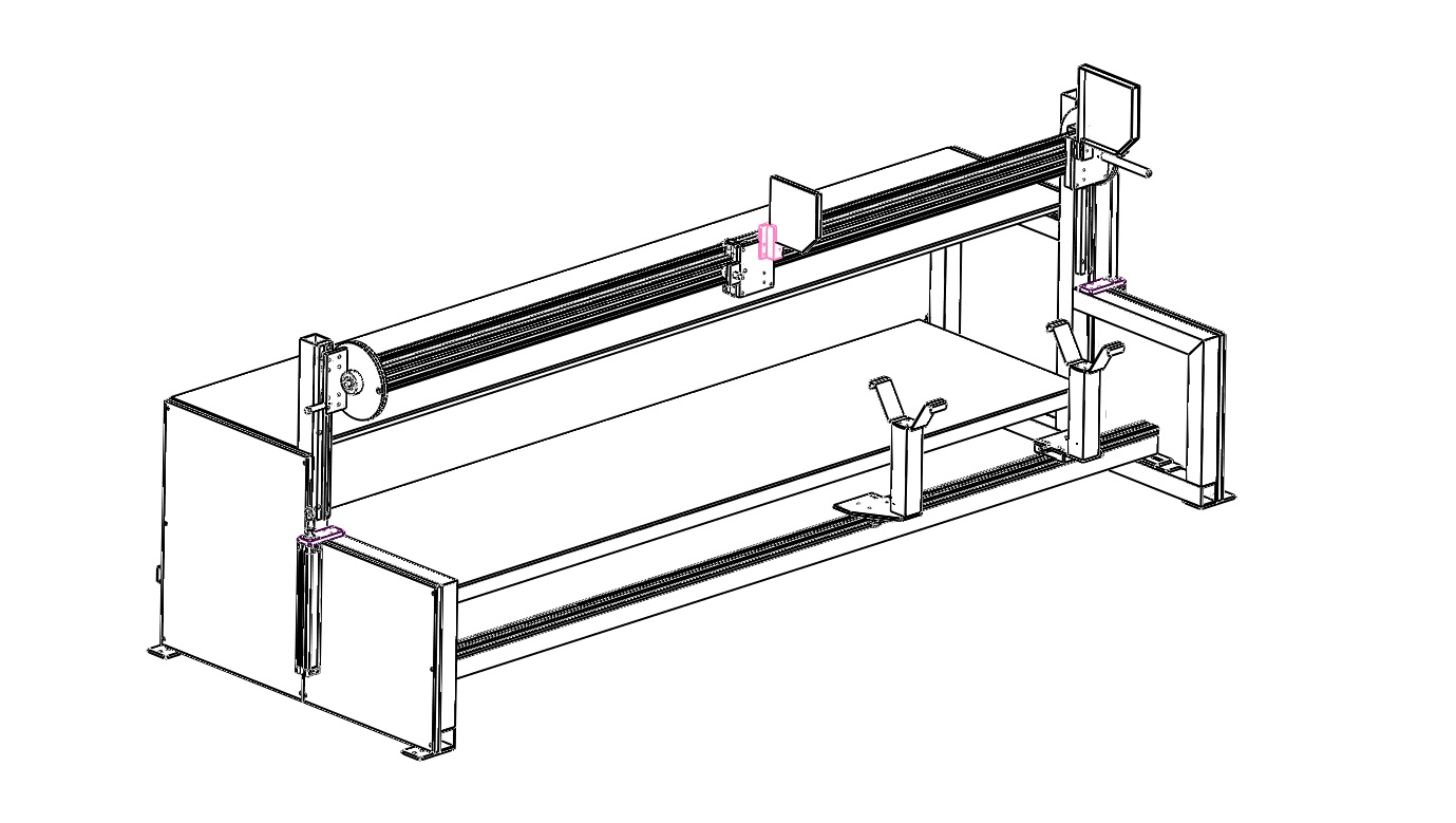 Roller Shutter Assembly Table - RQM-3060 - Roller Shutters Machines ...
