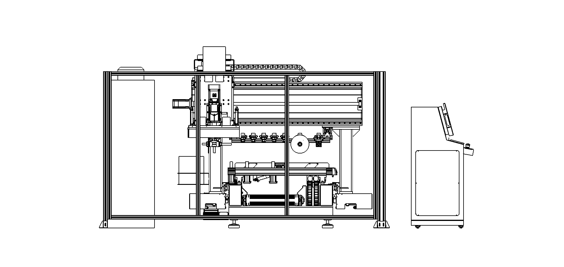 Machining & Cutting Center for Sectional Doors - SCM-500 - Sectional ...