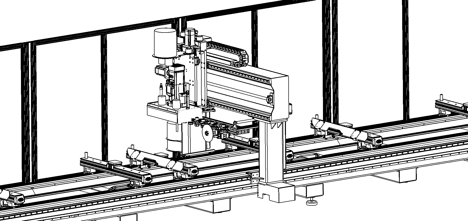 Machining & Cutting Center for Sectional Doors - SCM-500 - Sectional ...